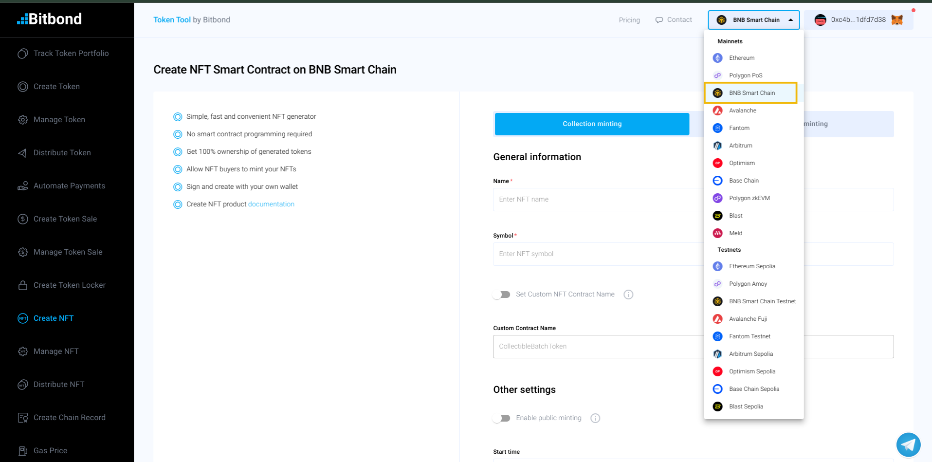 Showcase - NFT Loyalty Programs Tokenization Tutorial
